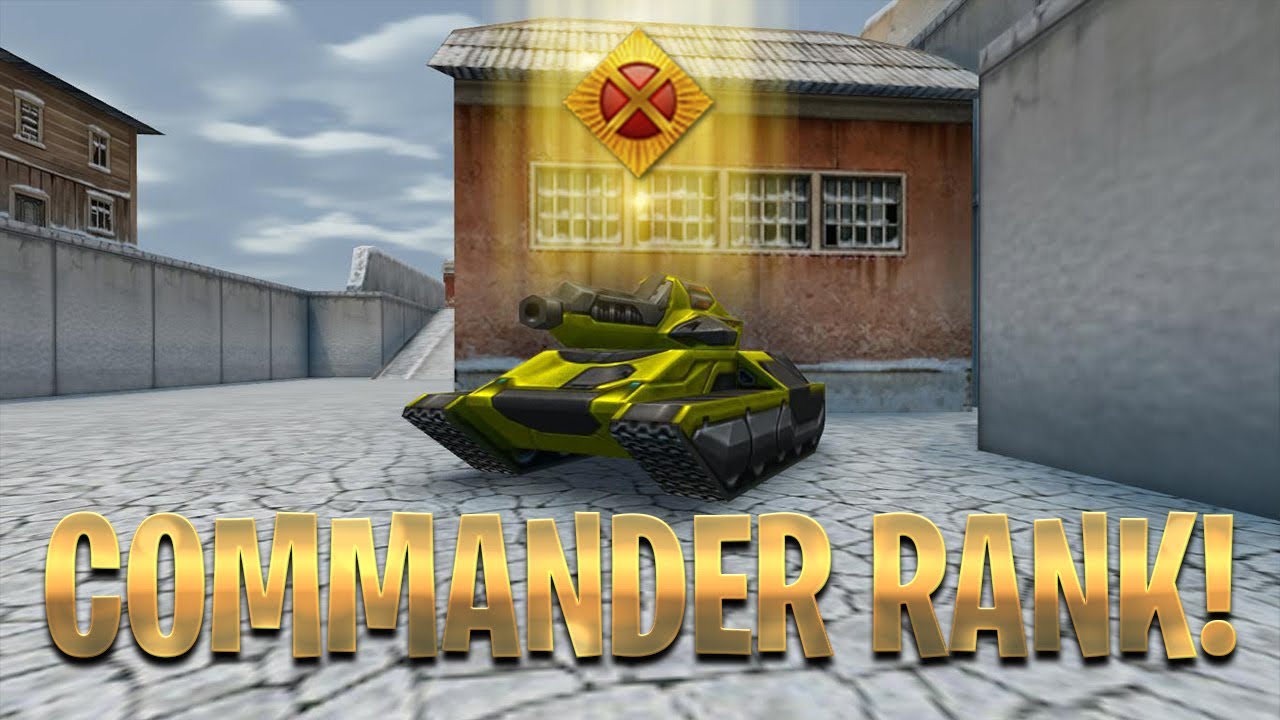 Tanki Online - Rank up Defens - Commander - YouTube