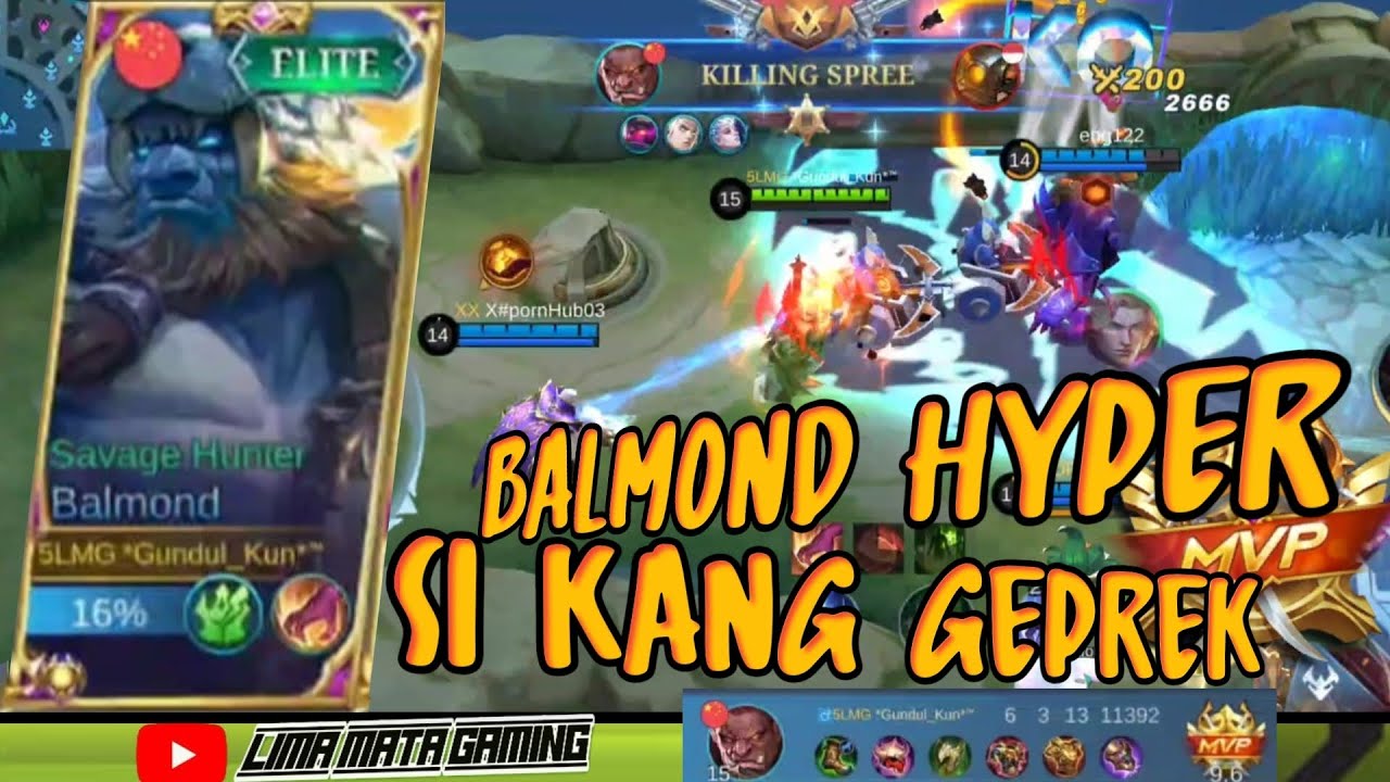 BALMOND HYPER EMBLEM SAWI BUILD TANK MASIH TERLALU OVER POWER | BEST ...