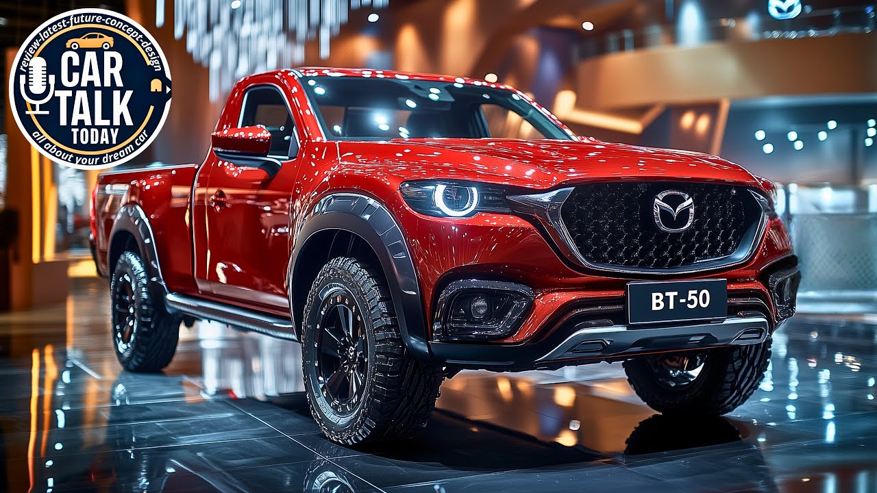 First Revealed! 2025 Mazda BT-50: Unmatched Driving Dynamics and Off ...