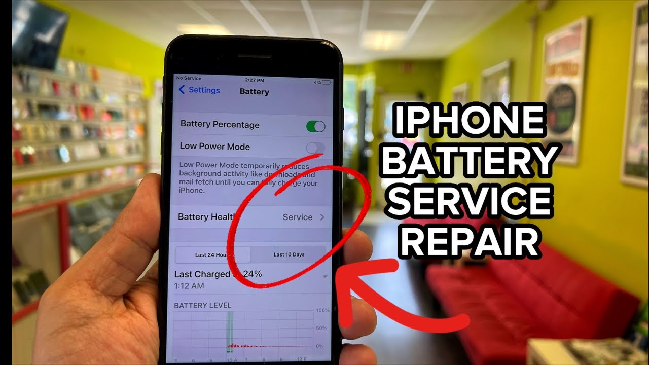 IPHONE BATTERY HEALTH " SERVICE " REPAIR , DON’T MISS OUT !! - YouTube
