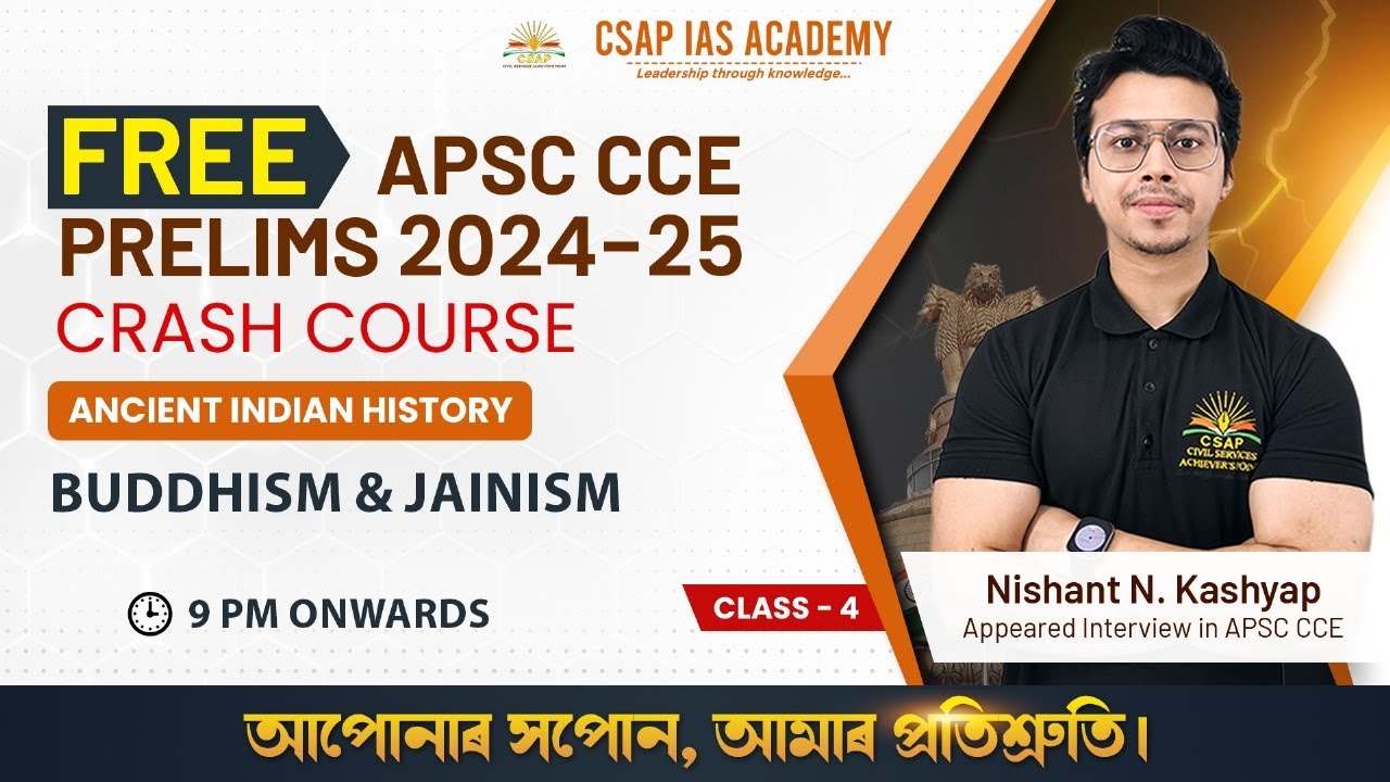 CLASS 04 - BUDDHISM & JAINISM | ANCIENT INDIAN HISTORY | APSC CCE ...
