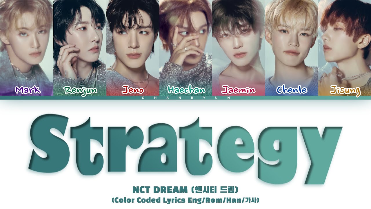 [AI COVER] NCT DREAM - Strategy (TWICE) (Color Coded Lyrics) - YouTube