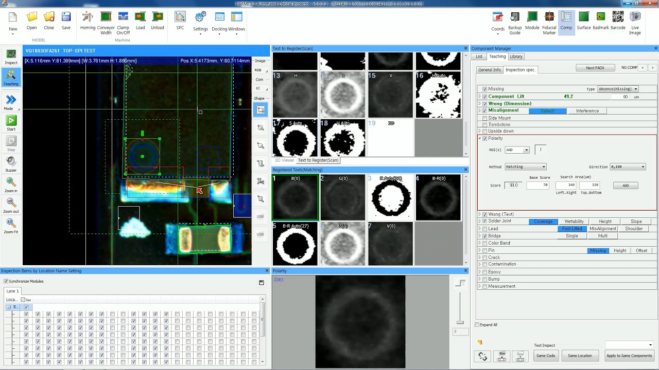 PARMI 3D Automated Optical Inspector - YouTube