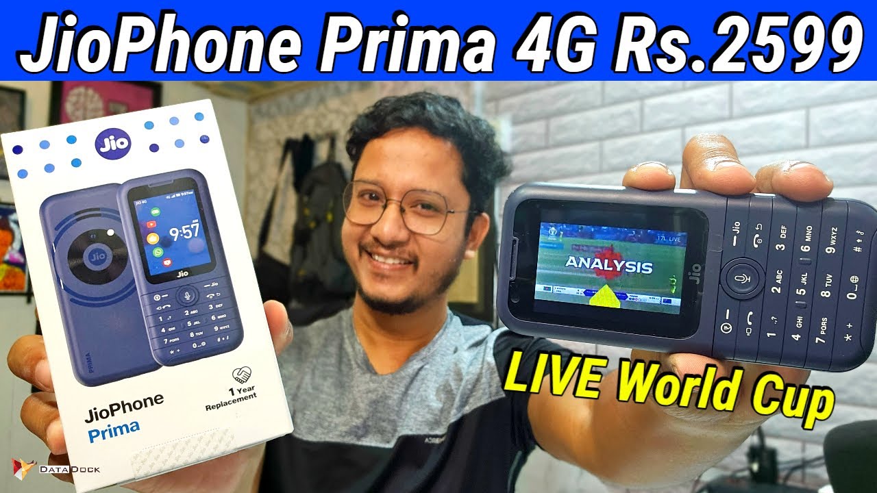 Jio Phone Prima 4G Feature Phone Unboxing & Detailed Features Review # ...