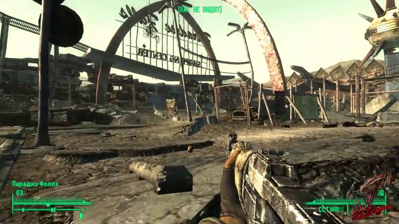 Fallout 3 # 35 "Пещеры Лэмплайт" - YouTube