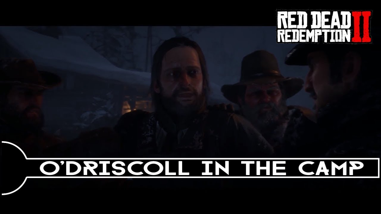 O'Driscoll Being Carried Into the Camp Cutscene | Red Dead Redemption 2 ...