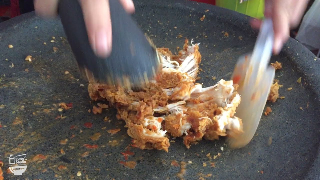 PEDESNYAA !!! AYAM GEPREK DIRTY CHICKEN OLAHAN BARU | YOGYAKARTA STREET ...