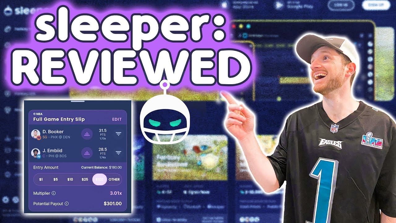 Sleeper DFS Sportsbook Reviewed & How to Make Money on DFS - YouTube