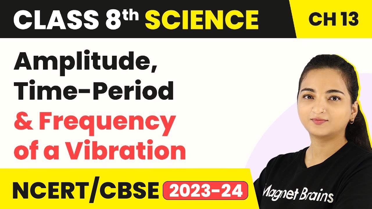 Class 8 Science Chapter 13 | Amplitude, Time-Period and Frequency of a ...
