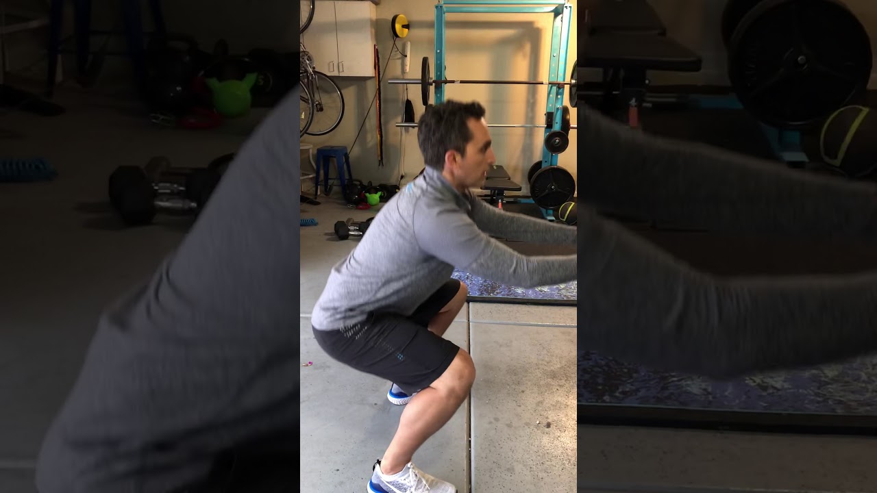 Eric squat post stretch - YouTube