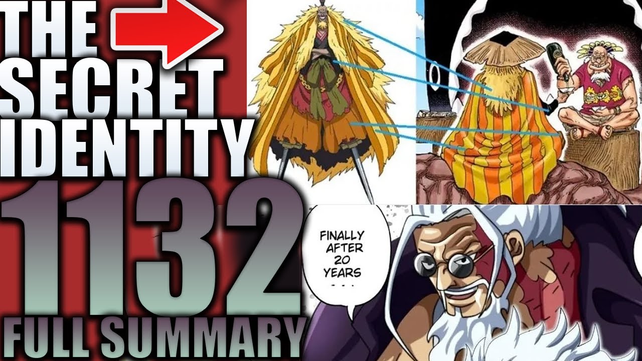 THE SECRET CHARACTER ISN'T WHO YOU THINK / One Piece Chapter 1132 ...