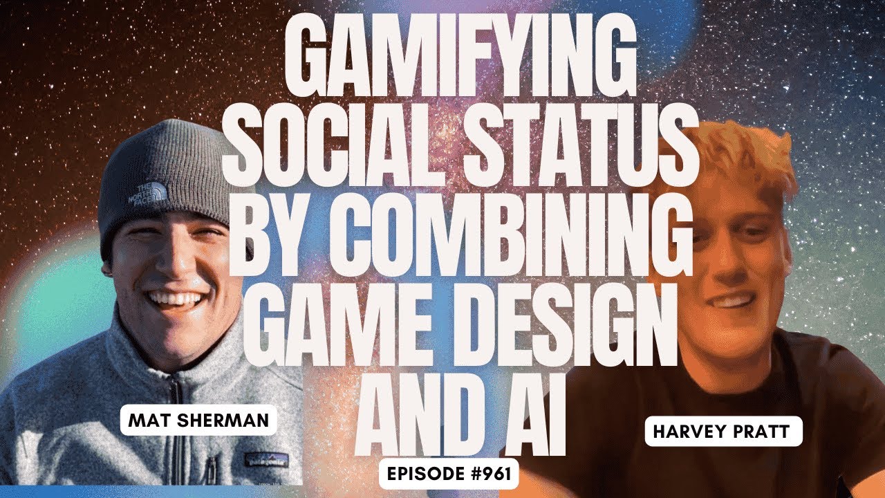Gamifying Social Status by Combining Game Design and AI w/ Harvey Pratt (Simcluster) - YouTube
