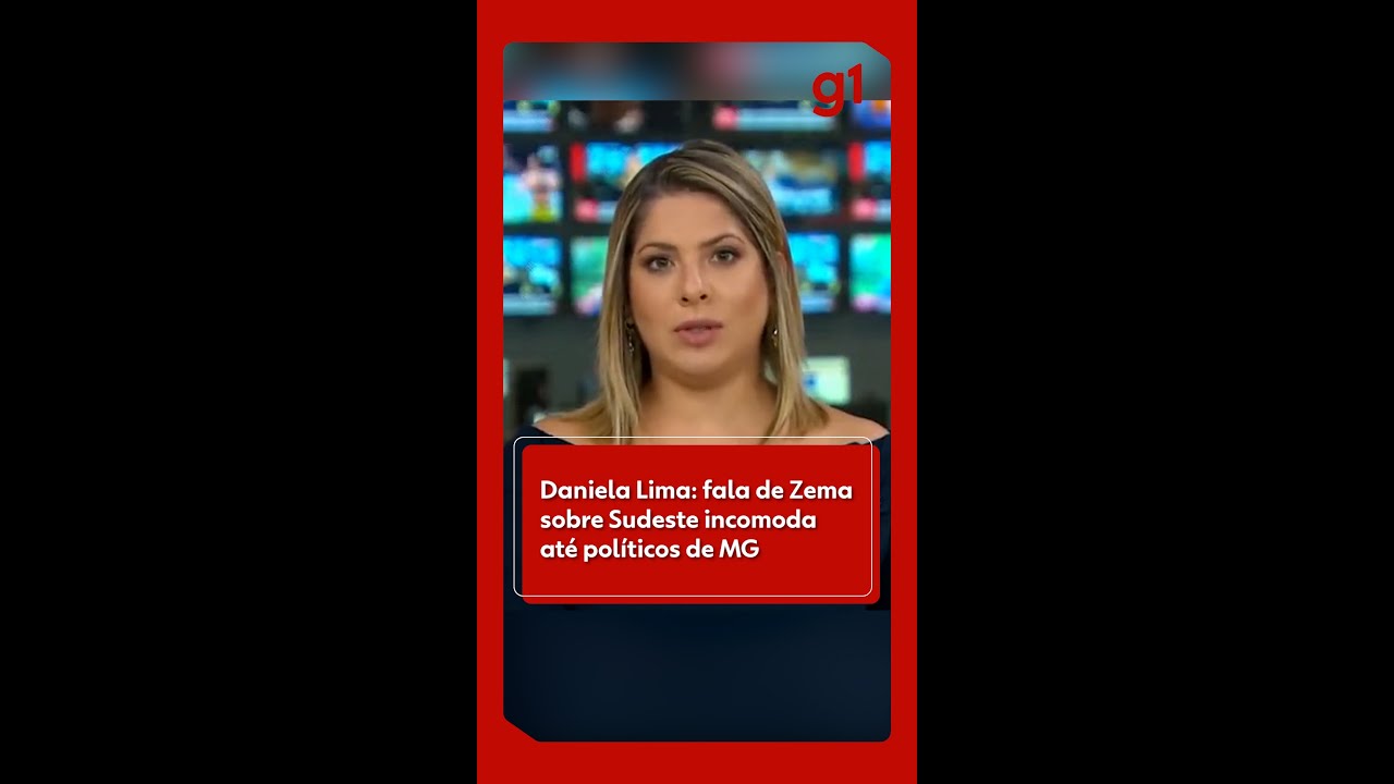 Daniela Lima: fala de Zema sobre Sul e Sudeste constrange até políticos de MG - YouTube