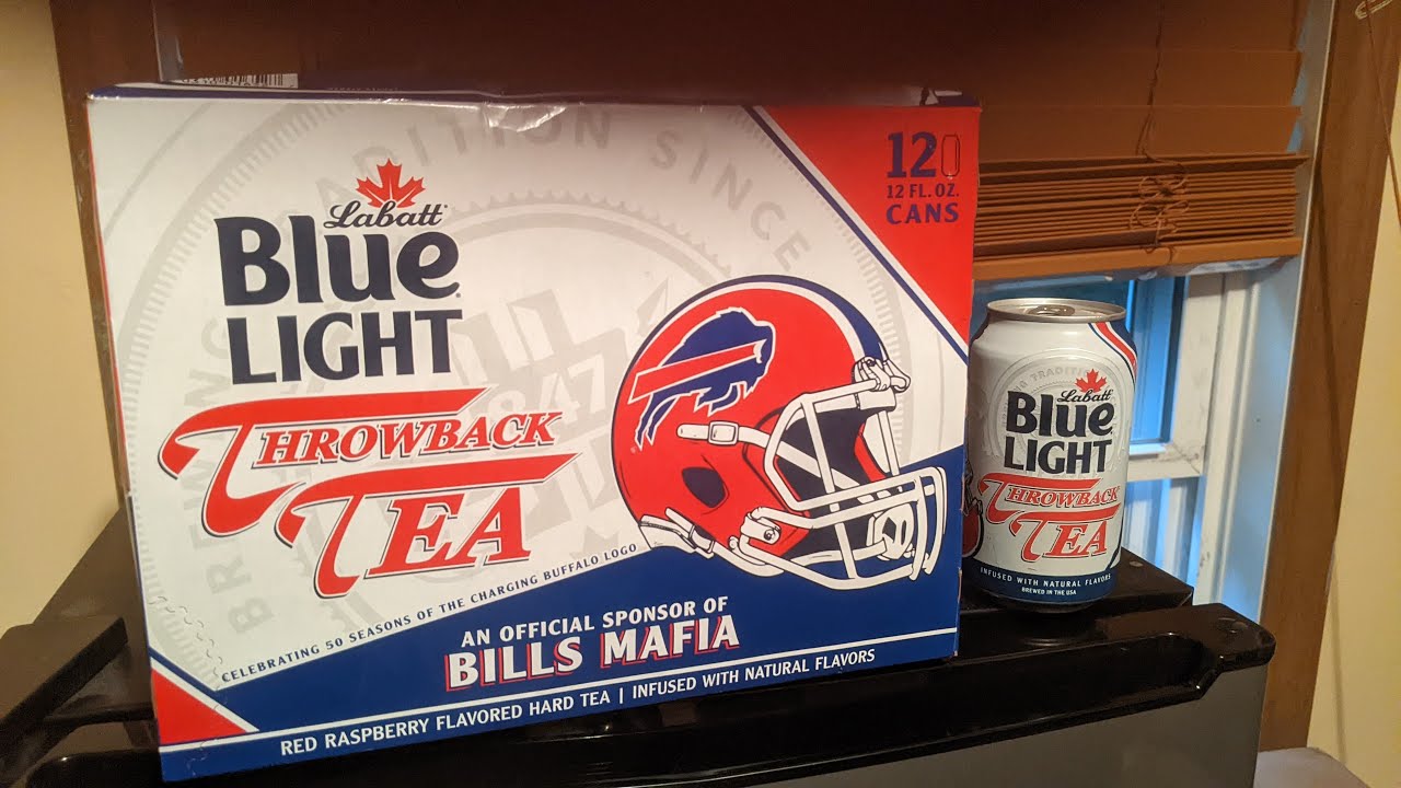 BrotherBrian Tries Labatt Blue Light Throwback Tea - Red Raspberry ...