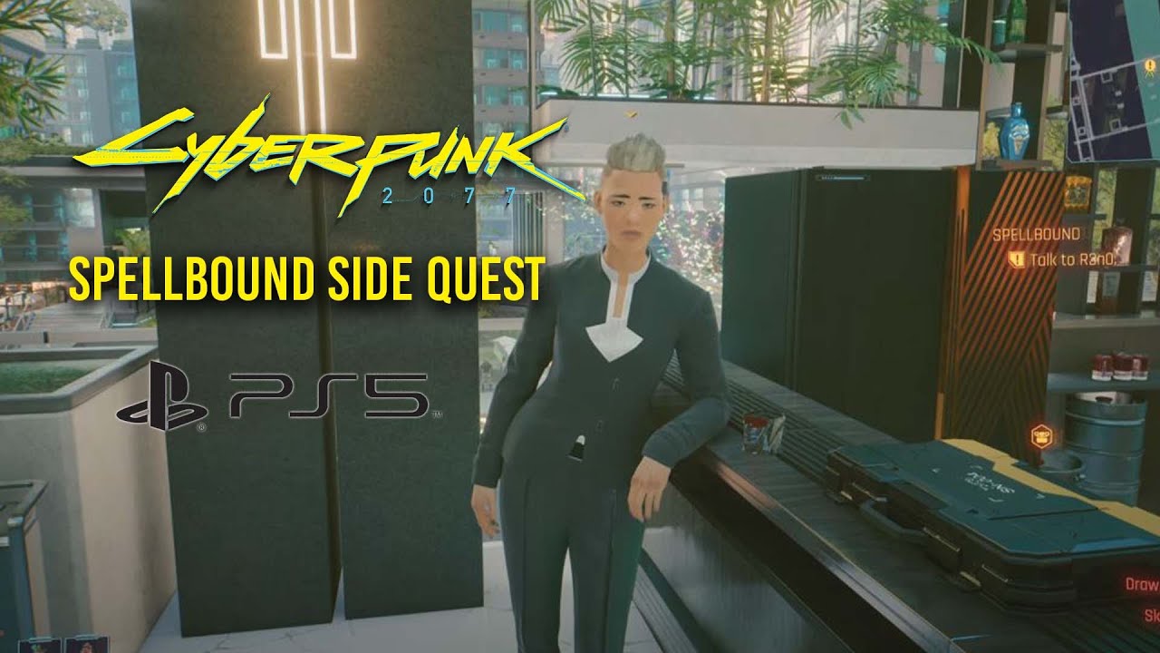 Cyberpunk 2077 - Spellbound Side Quest - YouTube