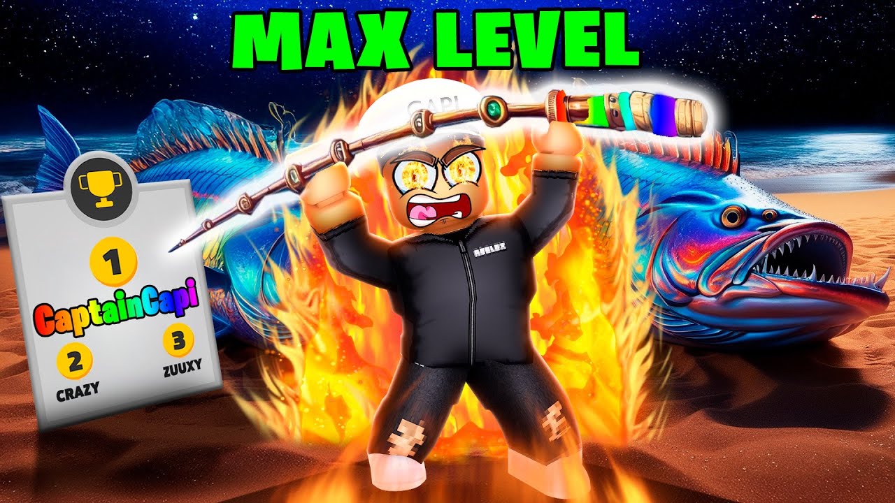 I am MAX LEVEL in GO FISHING - YouTube