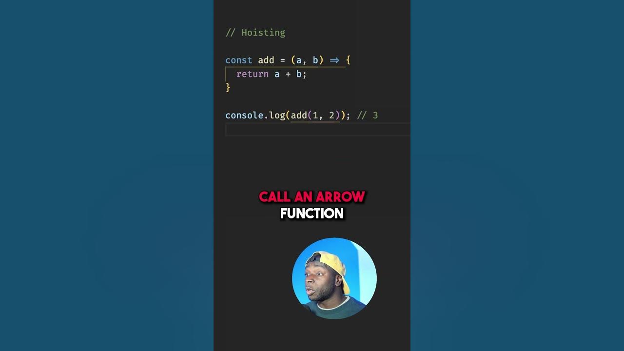 Arrow Functions Vs Regular Functions Youtube