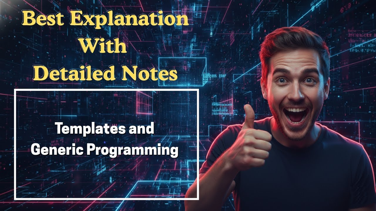 [330] Templates and Generic Programming (Object-Oriented Programming ...