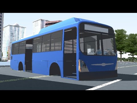 슈퍼에어로시티 저상버스 (Super aerocity low floor bus)[3D운전게임] - YouTube