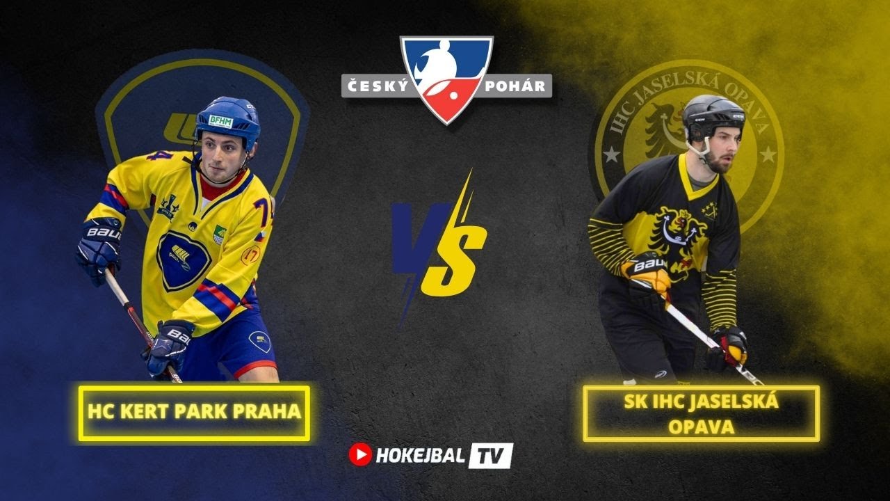 LIVESTREAM | Český Pohár 2024 | HC Kert Park Praha vs. SK IHC Jaselská ...