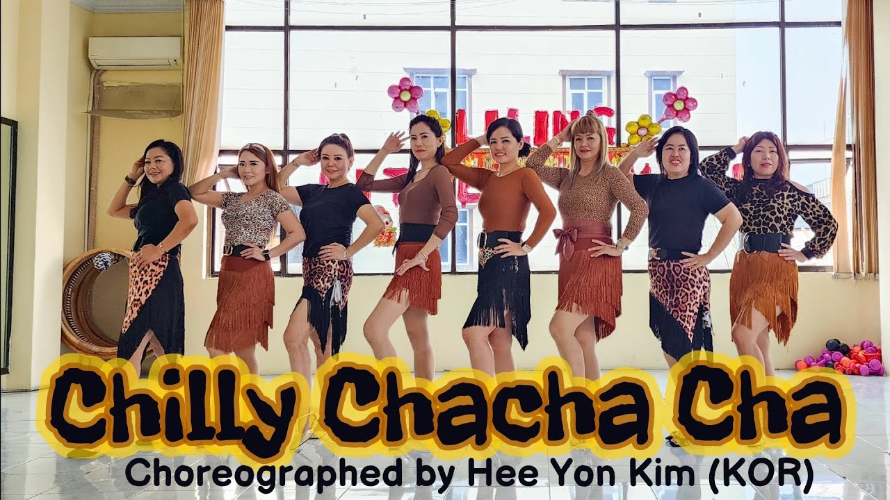 CHILLY CHACHA CHA- LineDance Choreographed by Hee Yon Kim (KOR) - YouTube