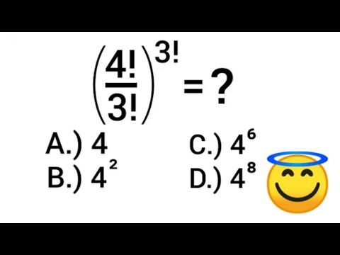 A Nice Factorial Math problem - YouTube
