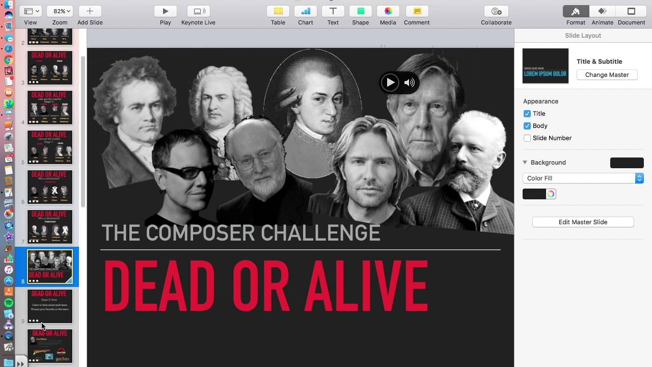 Composer Challenge: Dead or Alive - YouTube