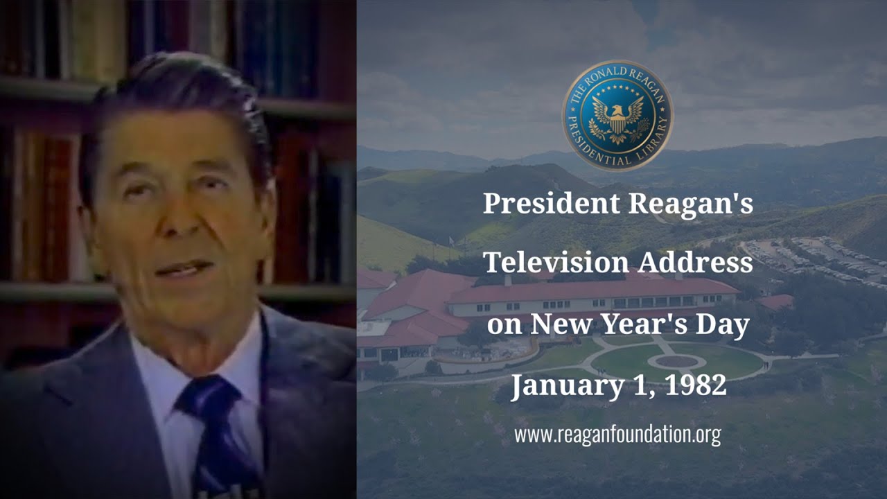 President Reagan's Television Address on New Year's Day on January 1 ...