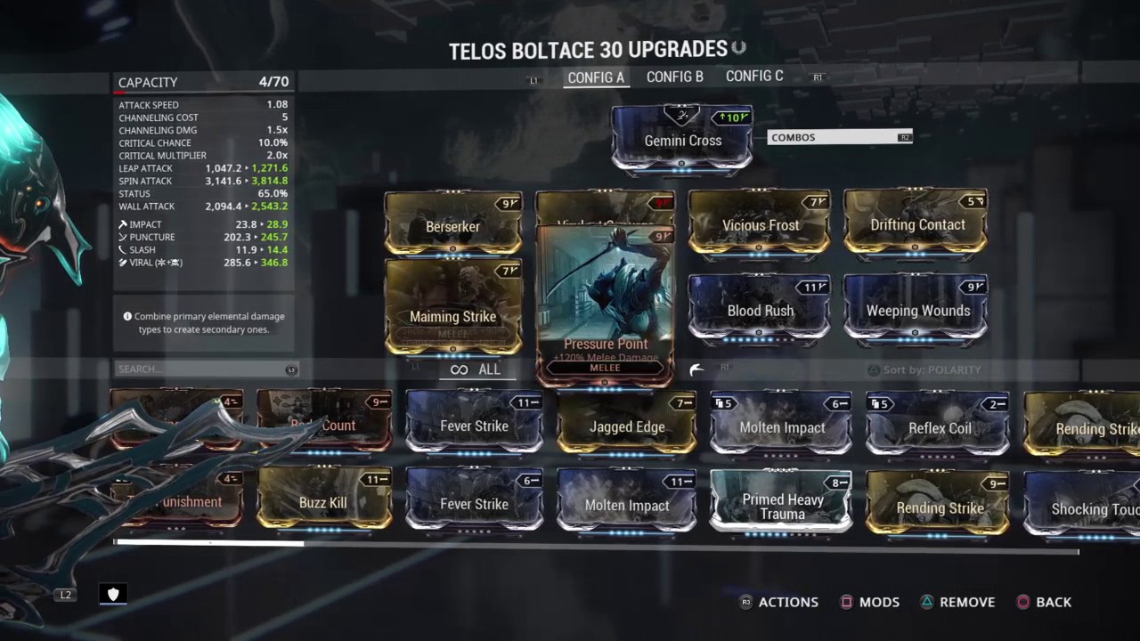 Warframe telos boltace build - YouTube