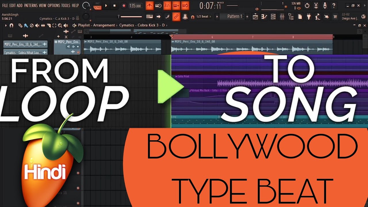 Turn Your Loop Into A Song | Indian Classical And Bollywood type Beat ...
