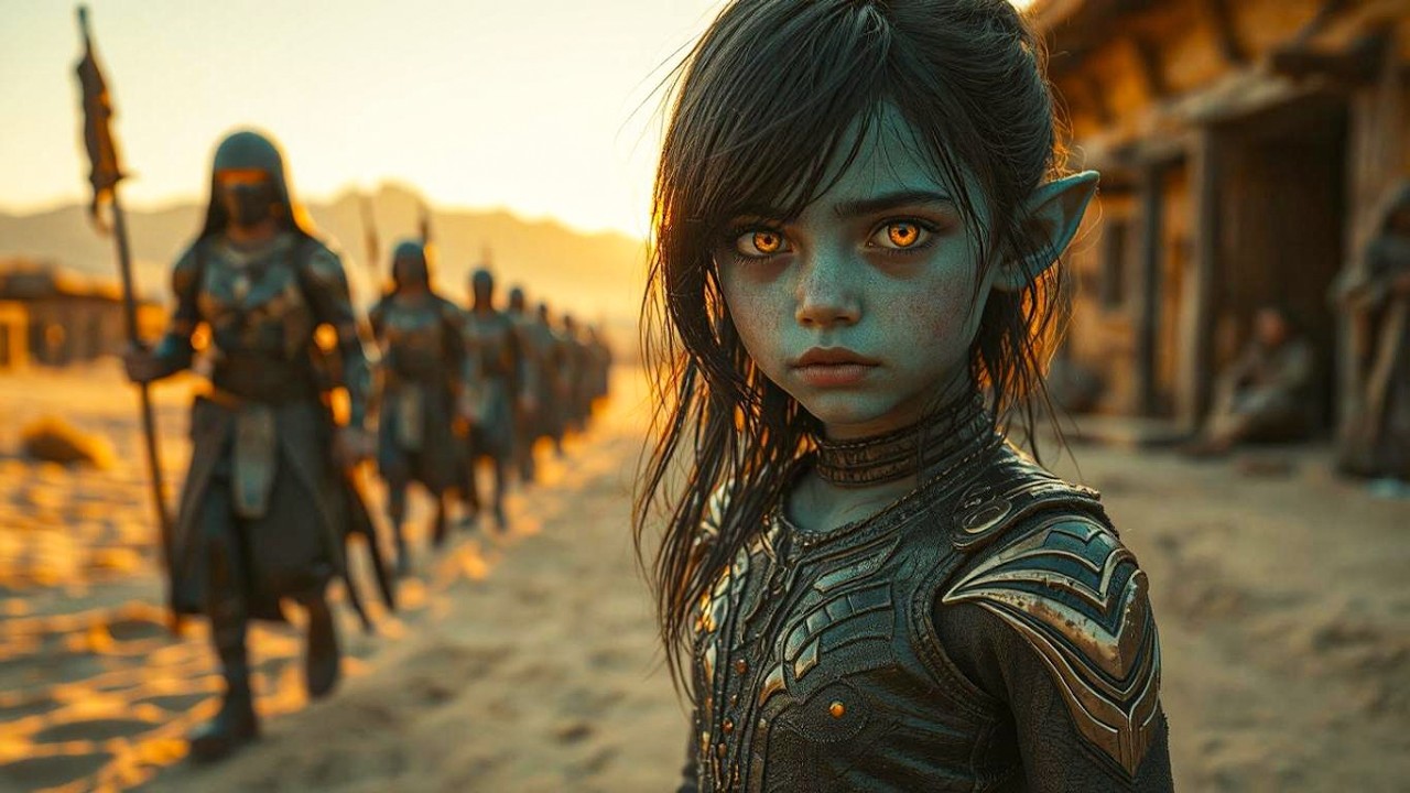 They Captured the Tiny Alien Girl—Until a Human Freed Her Shackles and ...