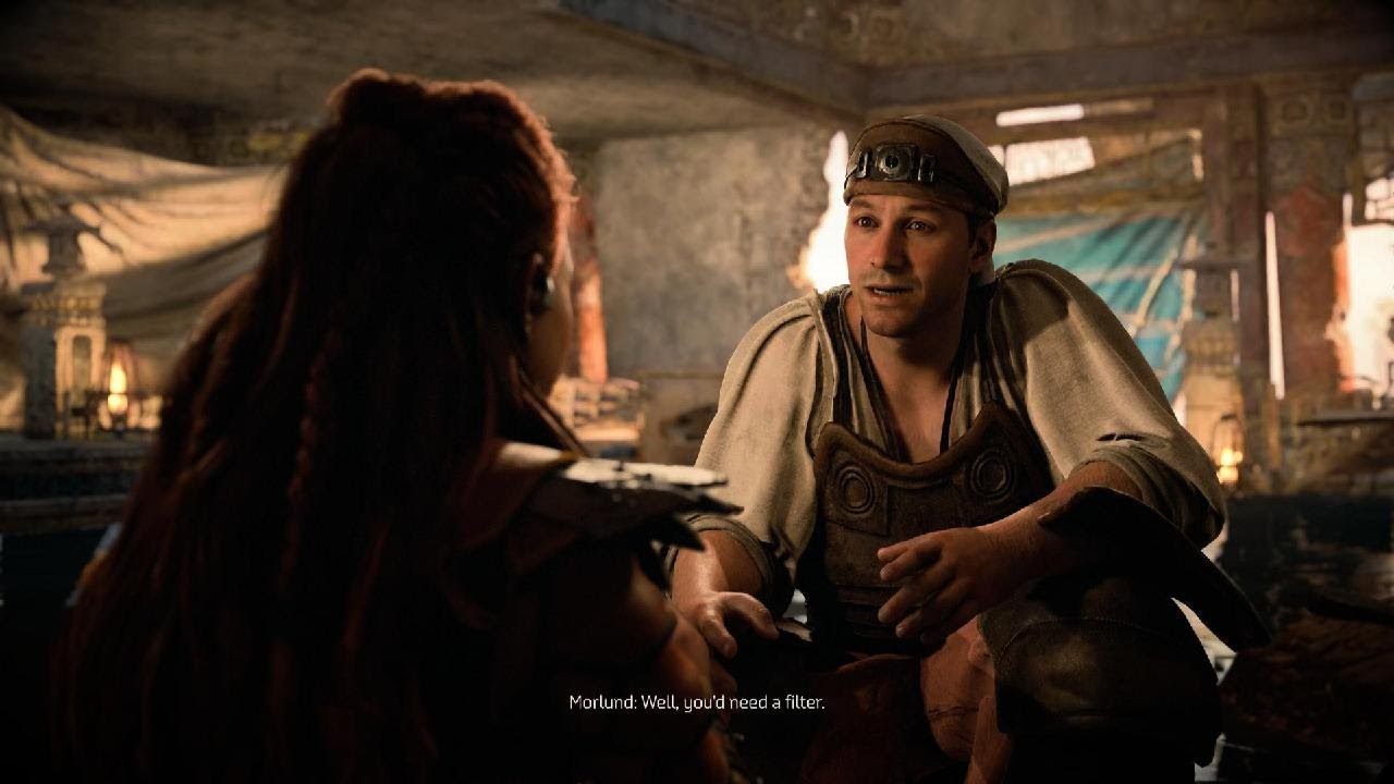 Horizon Forbidden West Meeting Morlund, Stemmur and Abadund (all first ...