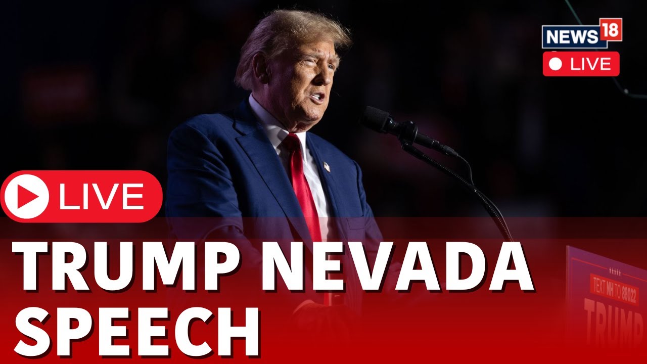 Trump Speech Live | Donald Trump News Live | Former President Trump ...
