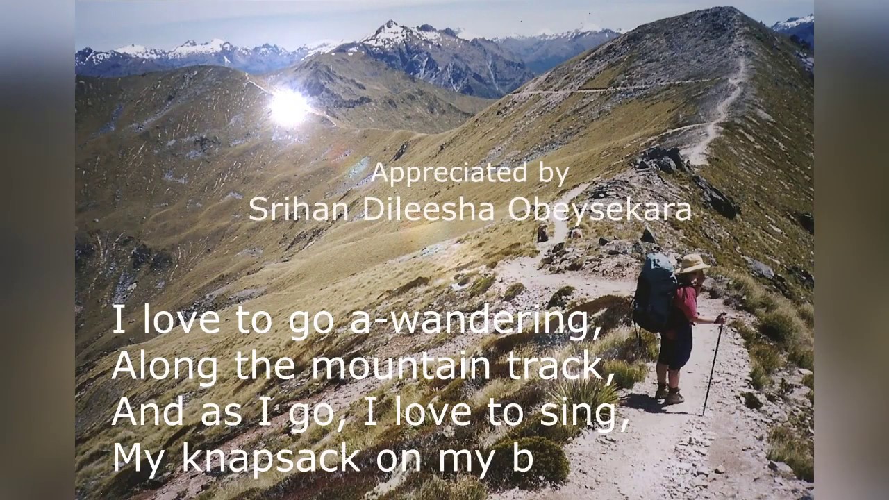 Happy Wanderer- Word by word Sinhala Appreciation - YouTube