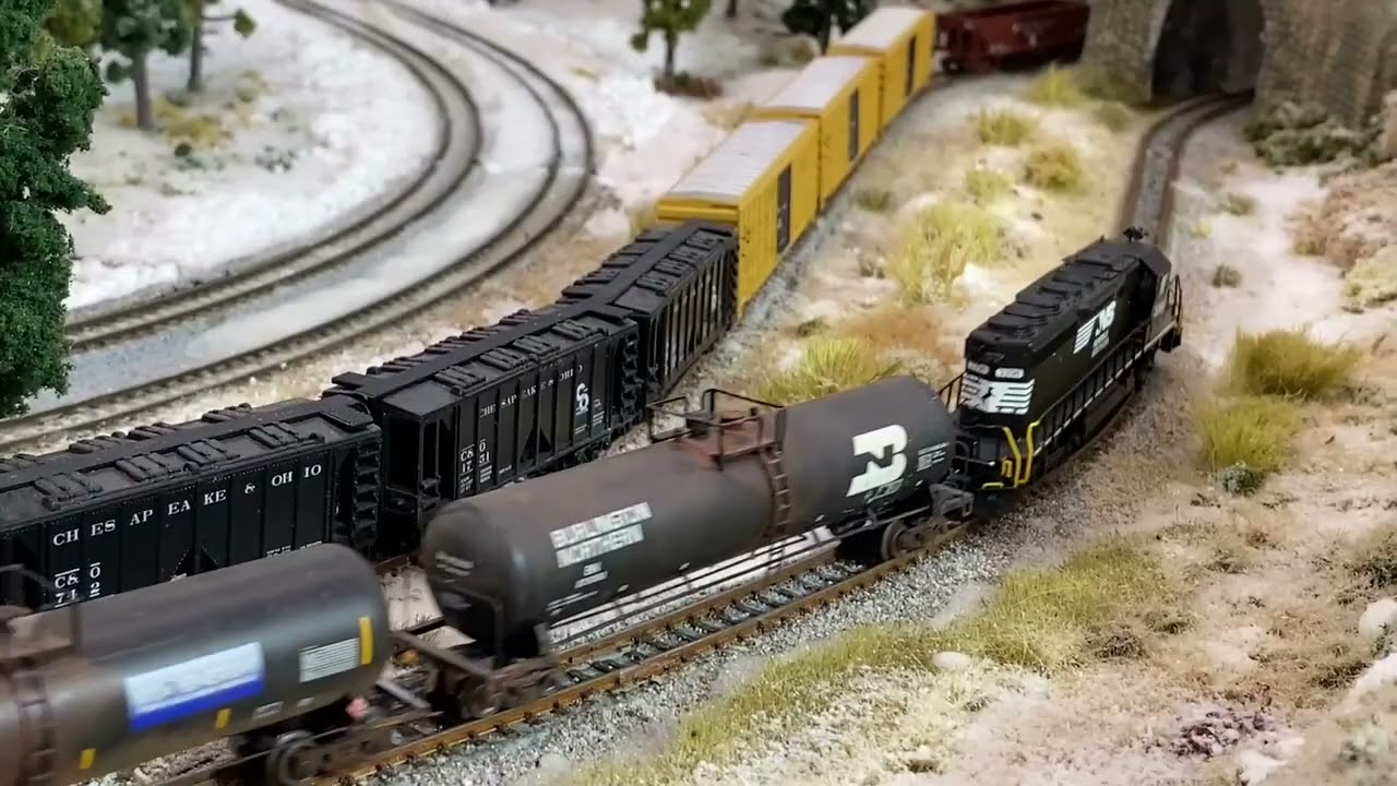 N Scale Switching Part 3 - YouTube
