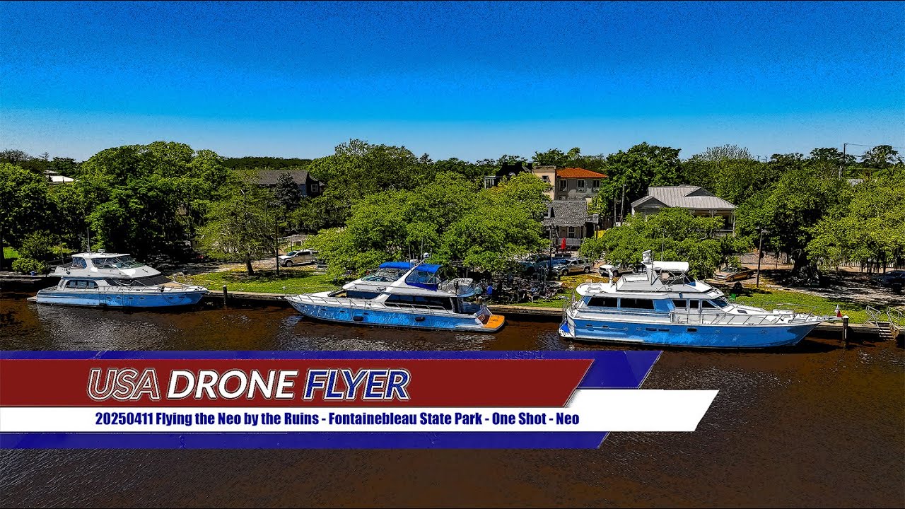 20250412 It's Finally a Spring Looking Day on the Tchefuncte River - Mavic 3 - YouTube