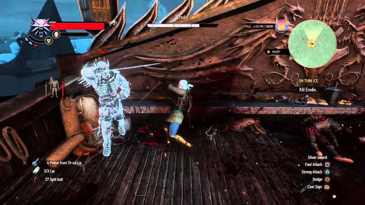 Witcher 3: Wild Hunt : Final Boss Fight ( Eredin ) Pathetically Easy ...