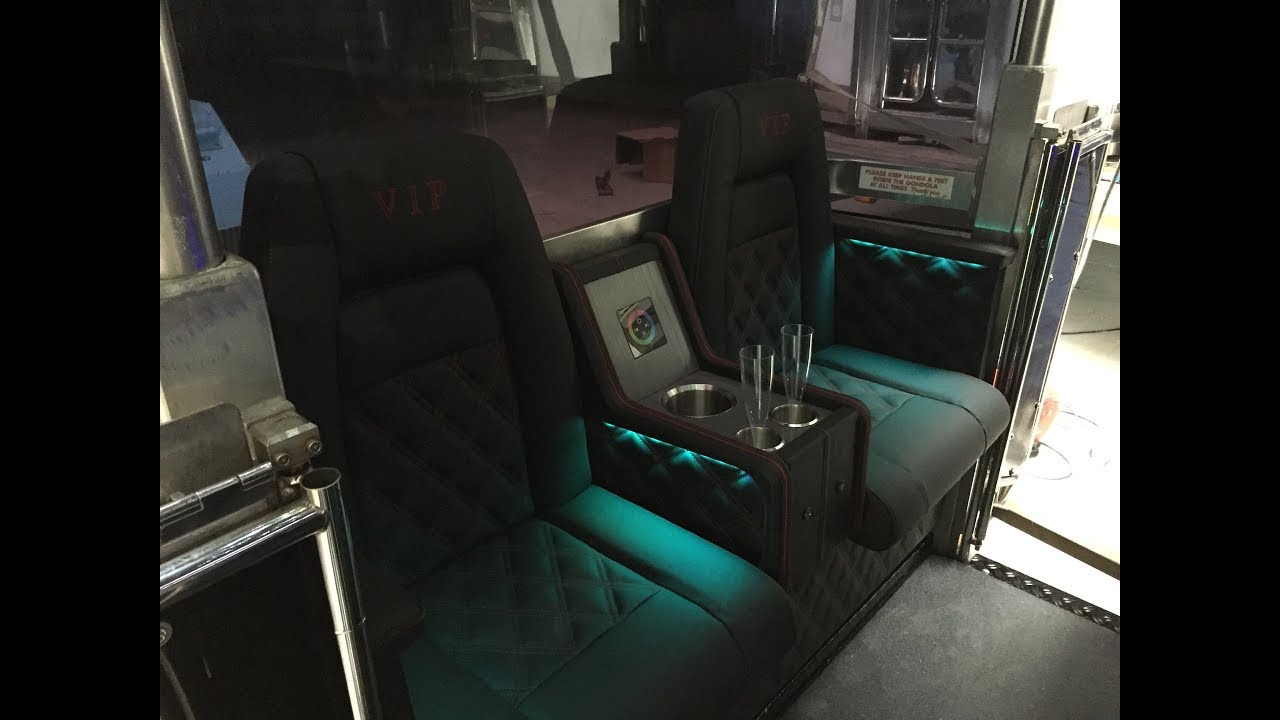 Custom designed VIP Ferris Wheel Pod - YouTube