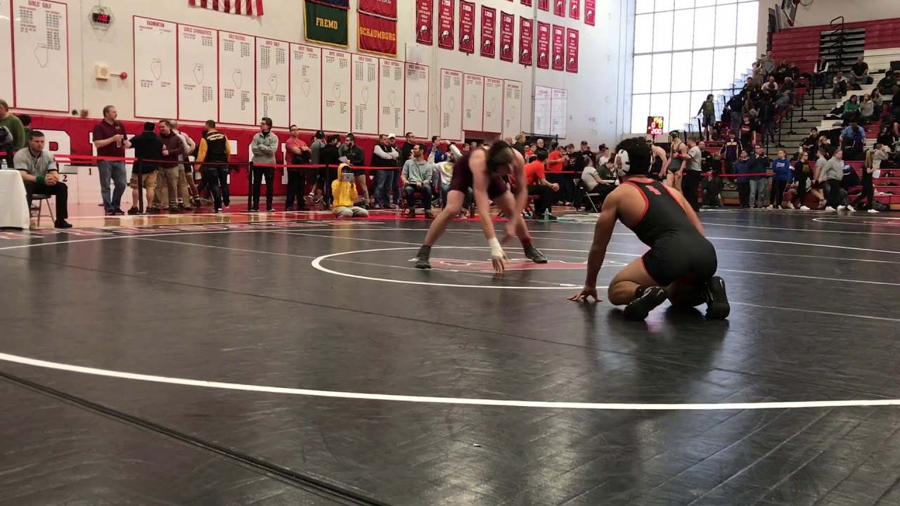 Dylan Regnier with a big pin at the Barrington Tournament - BBCHS ...