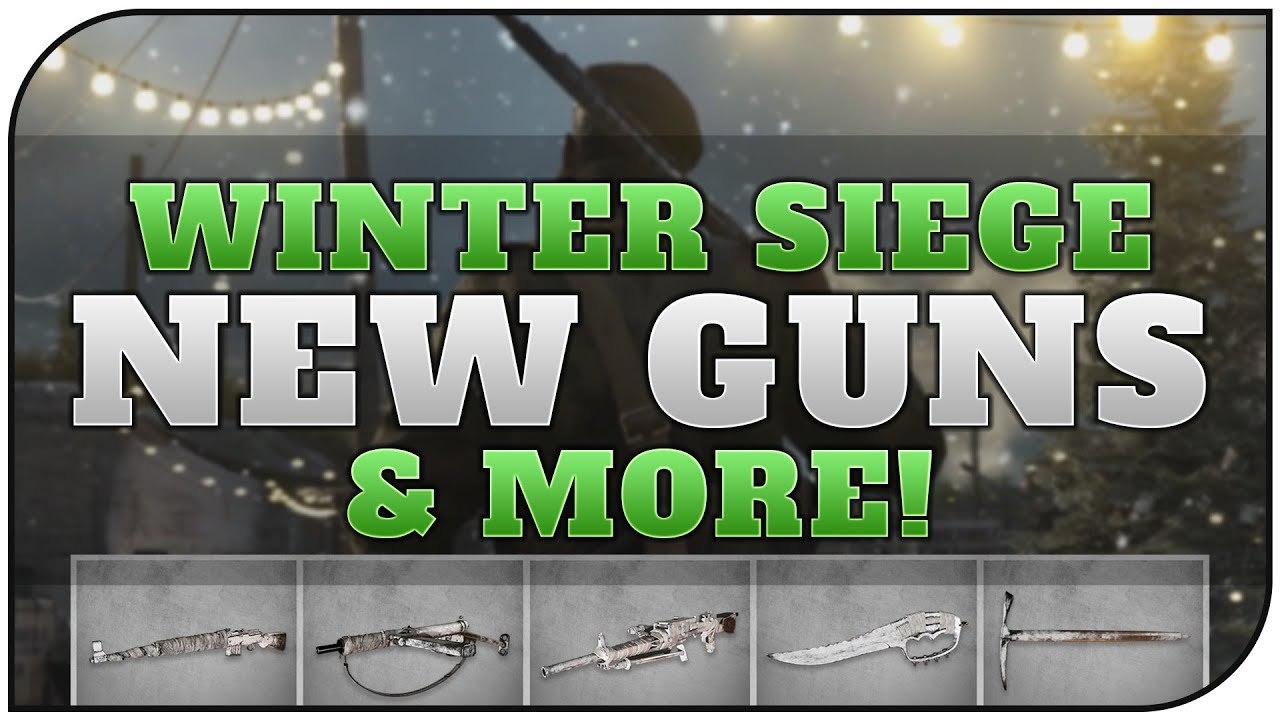 5 FREE NEW WEAPONS! Supply Drops, Winter Carentan, Gun Game & more (COD ...