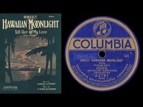 Columbia Orchestra – Sweet Hawaiian Moonlight / A Night In Italy ...