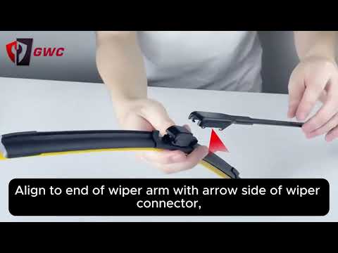 Step-by-step Guide: Installing GWC Wiper Blades With Side Pinch Tab (K13) Connector in a Snap!