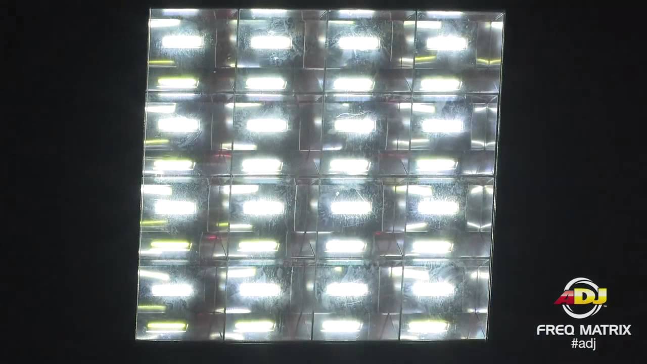 American DJ Freq Matrix LED Strobe - YouTube