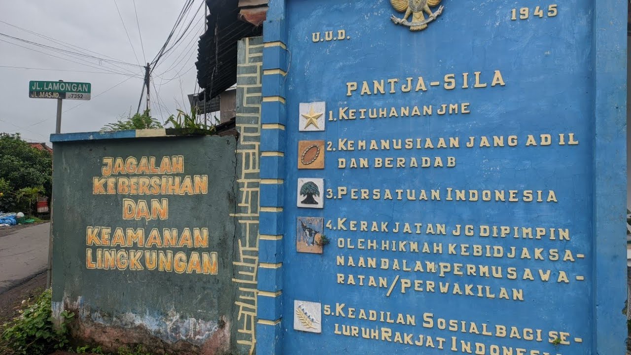 Lihatlah Apa Yang Ada Di Lambang Sila Ke-4 Tugu Garuda Pancasila Kebonagung - Sukodono ...