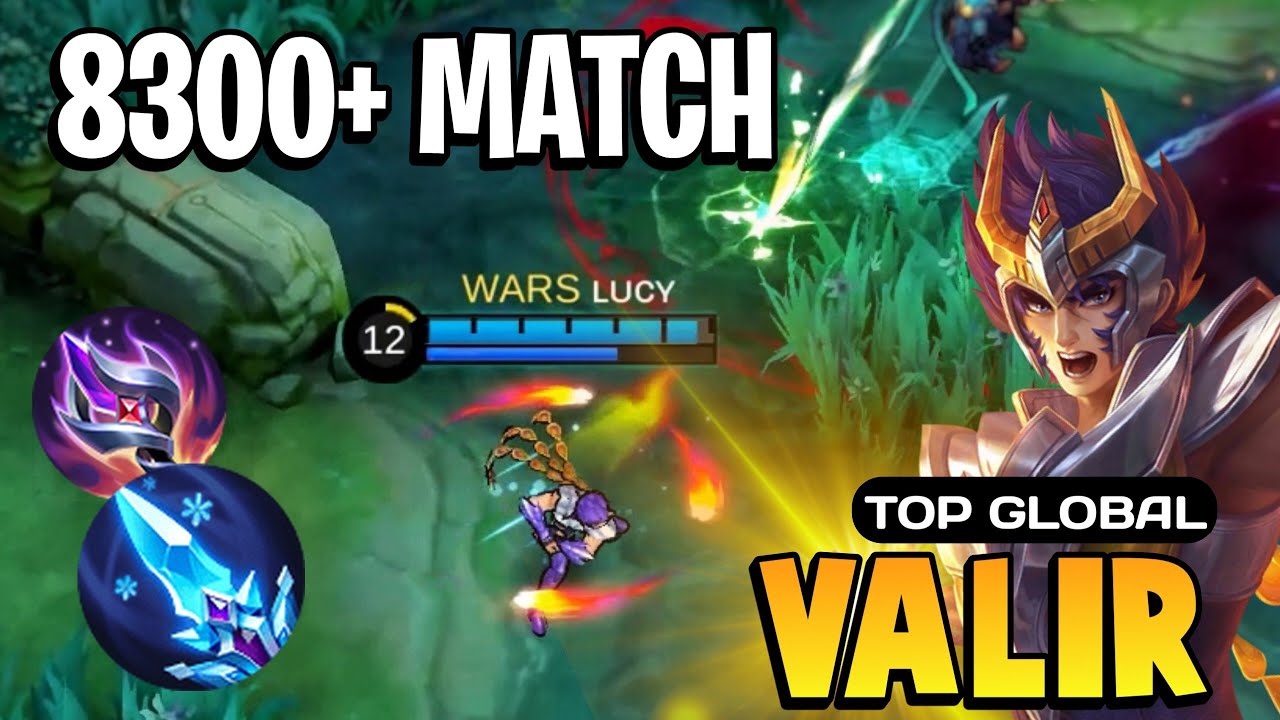 8300+ MATCH! Valir Best Build 2024 [ Valir Top Global Gameplay ] Mobile ...