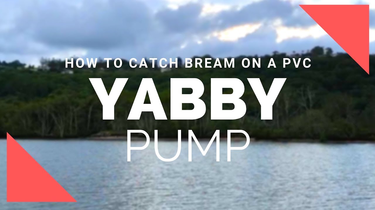 How to Catch Bream or Flathead Using Live Bait with PVC Yabby Pump ...