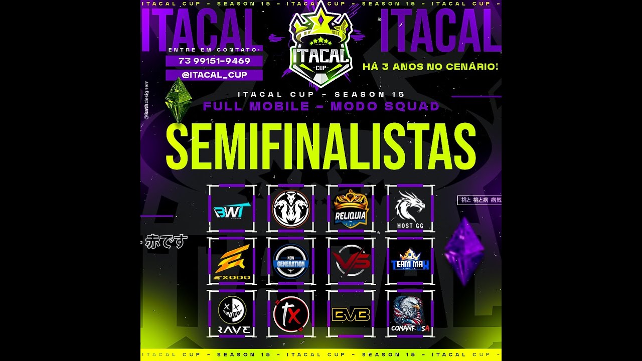 SEMI FINAL 👑 ITACAL CUP 👑 - YouTube