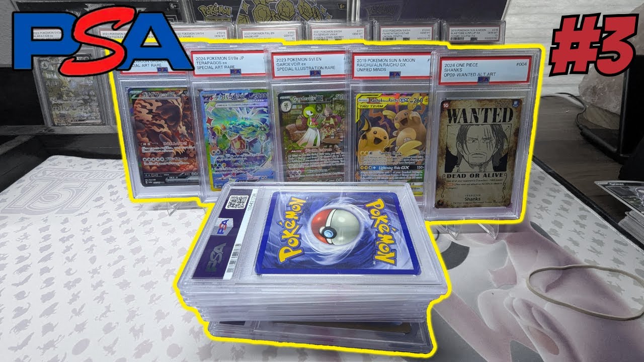 My SECOND PSA GameStop Grading Return! | Episode 3 - YouTube