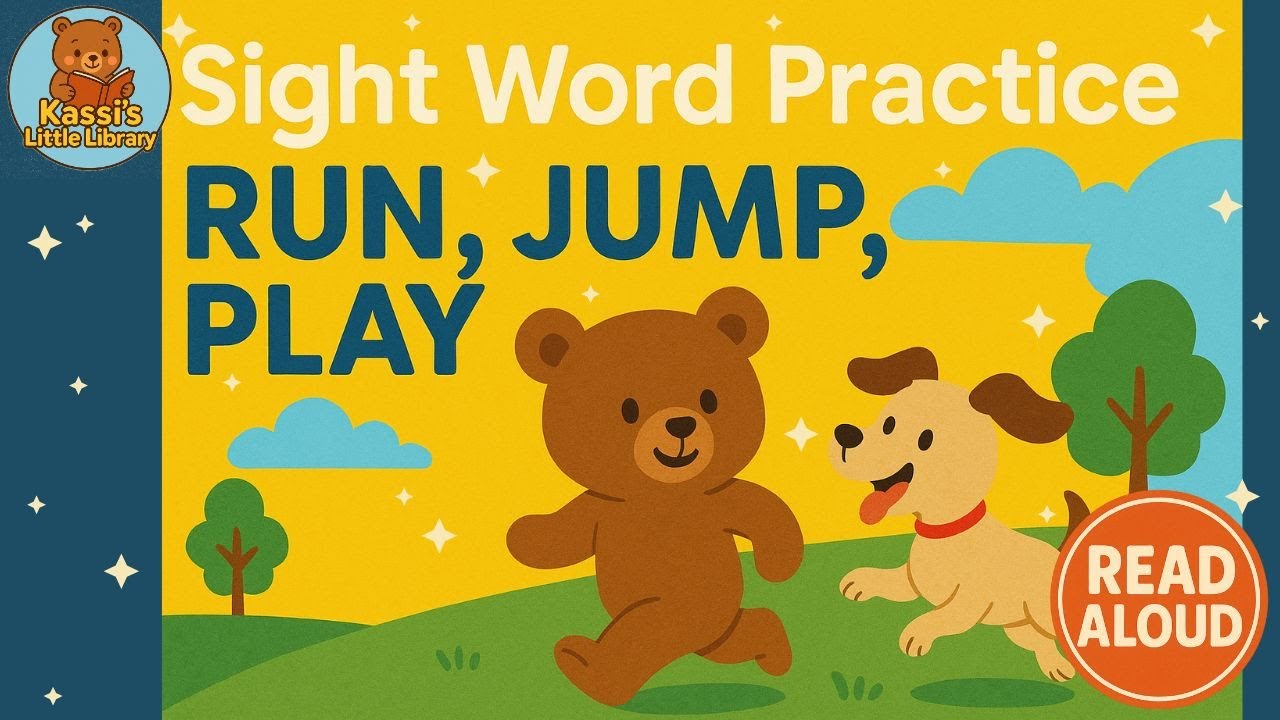 Sight Word Practice for Kids | Run, Jump, Play | Fun Learning with ...