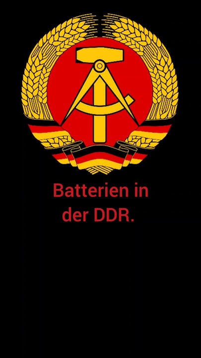 Batterien in der DDR. #ddr #gdr #eastgermany #ostdeutschland - YouTube